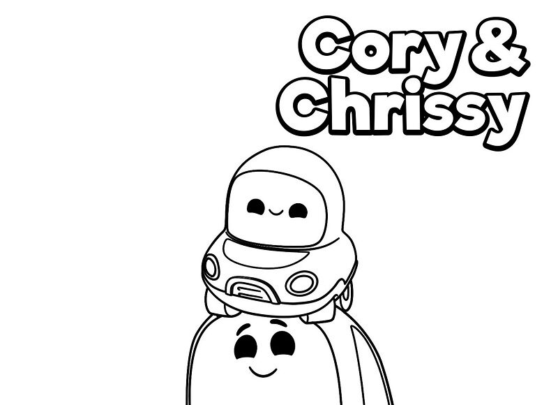 Kolorowanki Go! Go! Cory Carson do druku i wydruku online