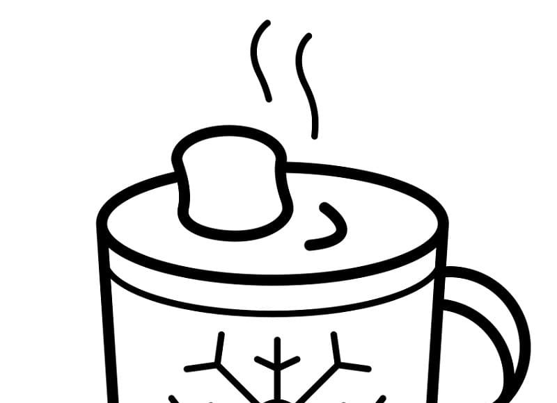 Kolorowanki Czekolada do druku i wydruku online